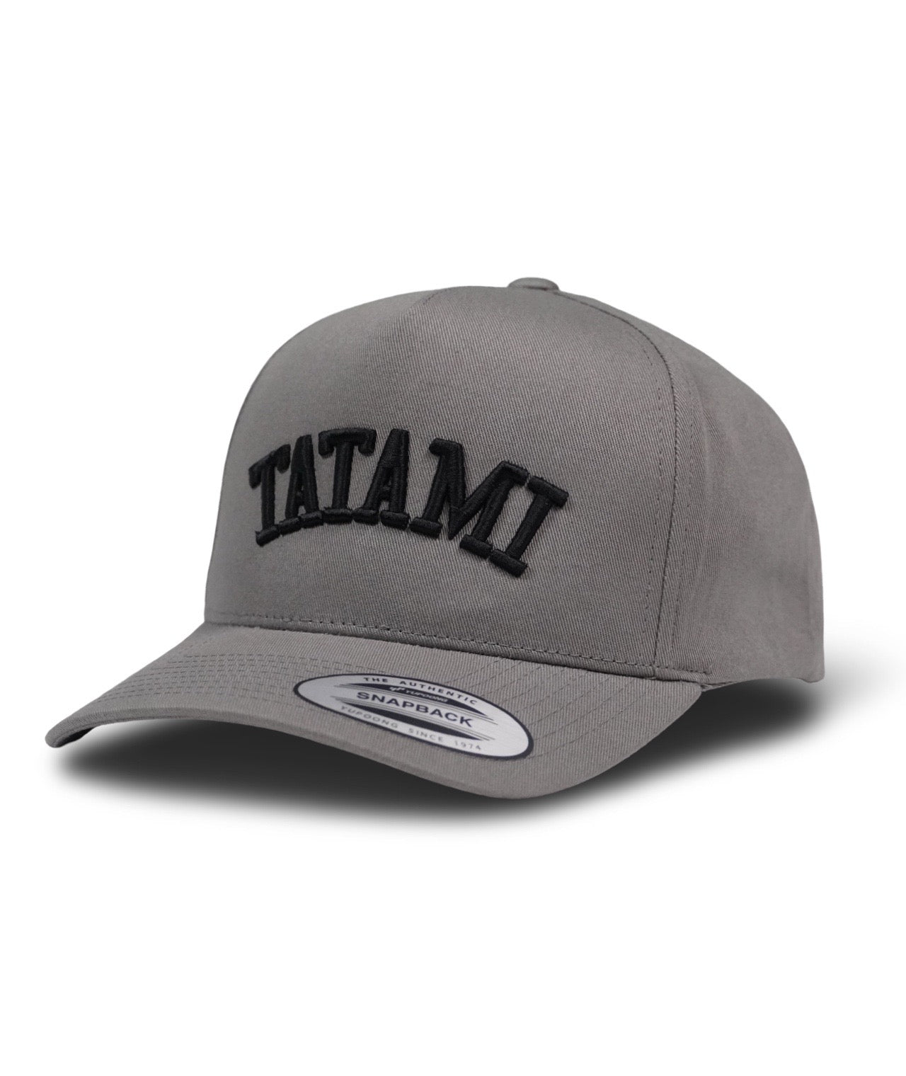 Tatami Embroidered Snapback - Grey – Tatami Fightwear Australia
