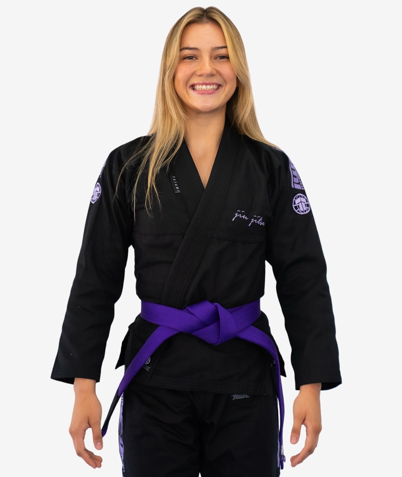 Ladies Elements Superlite Gi - Purple & Black – Tatami Fightwear Australia